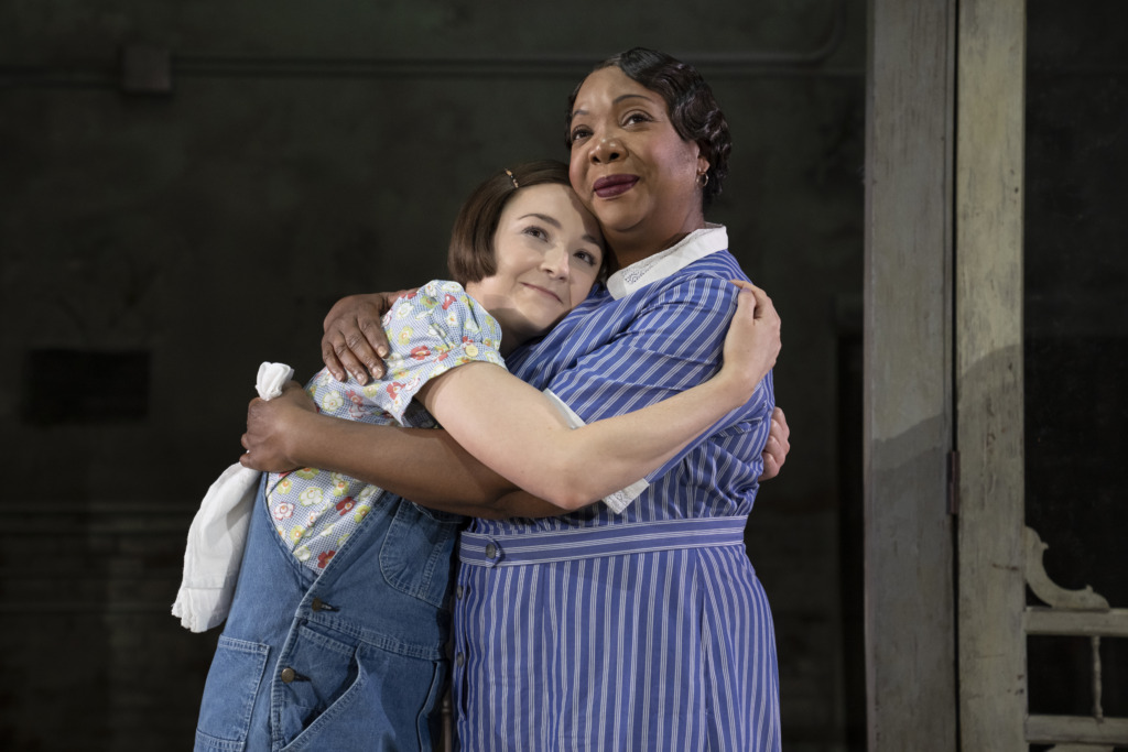 c Calpurnia and Scout A new